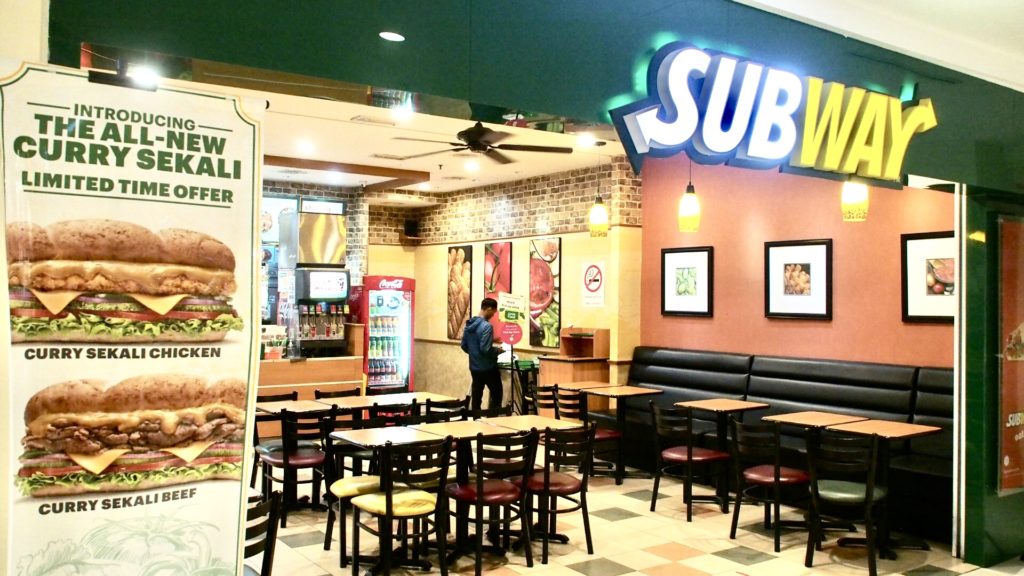 SUBWAY - Ipoh Parade Mall